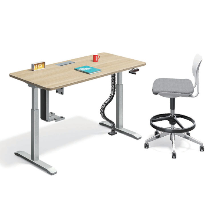 Kista Series Height Adjustable Table-Crank – Weiss Office Furniture